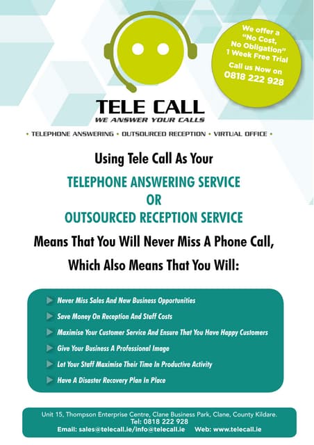 Telephone systems for business | PPT