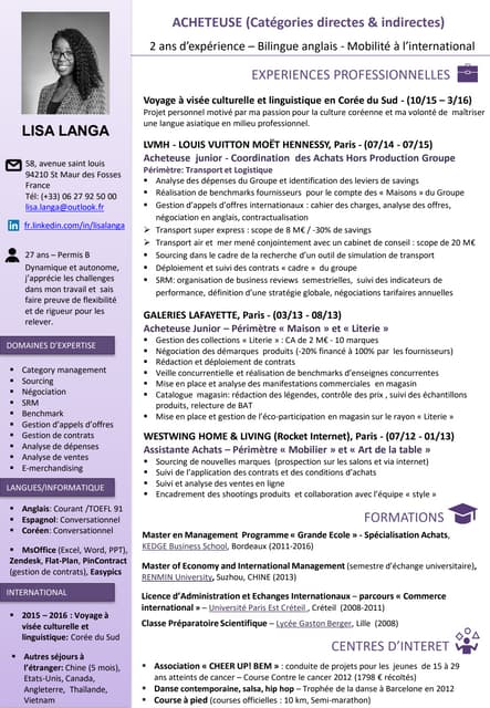 Curriculum vitae | PDF