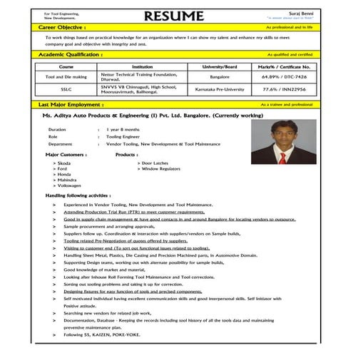 Suraj CV | PDF