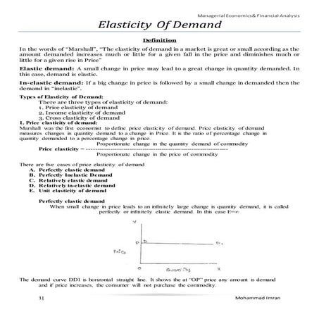 5 Elasticity of demand | DOCX