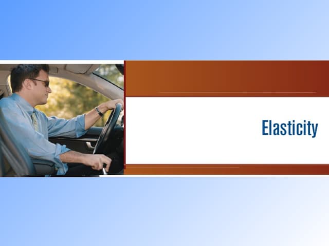 Elasticity of Demand and Supply | PPT