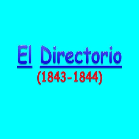 5 El Directorio | PDF