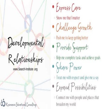 5 elements of a developmental relationship | PPTX