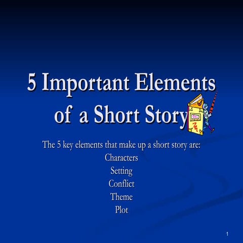 Elements of Short Story | PPT