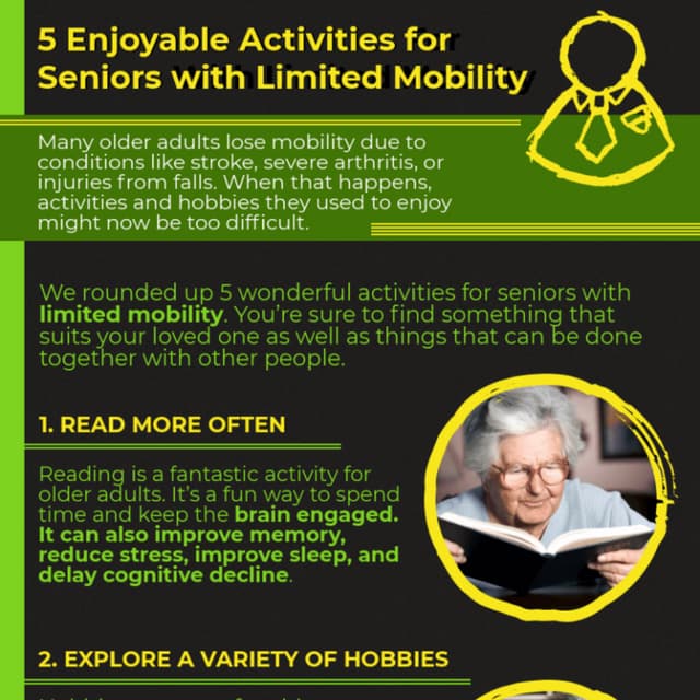 5 Activities for Seniors with Mobility Limitations | PDF