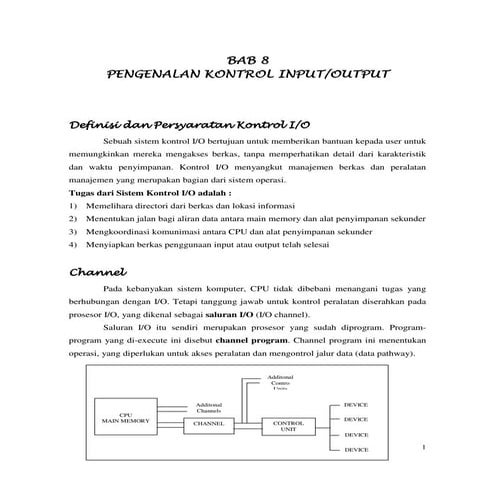 8 pengenalan input output | PDF