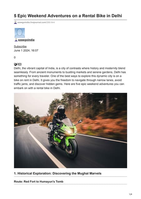 Discovering Delhi - India's Cultural Capital.pptx