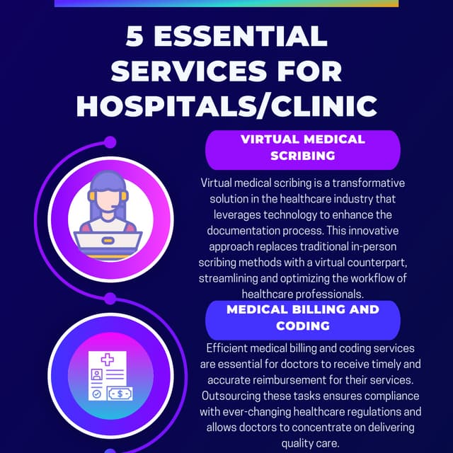 5 ESSENTIAL SERVICES FOR HOSPITALS AND CLINICS | PDF