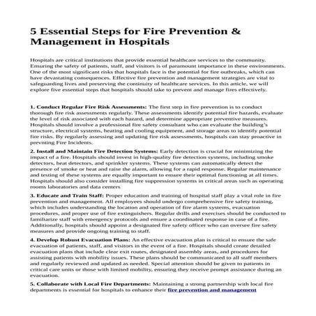 5 Essential Steps for Fire Prevention & Management in Hospitals.pdf