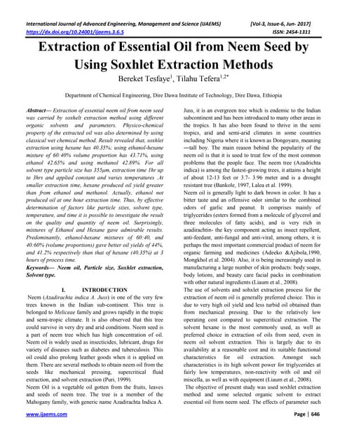 Supercritical Fluid Extraction of Sesame seed | PPT