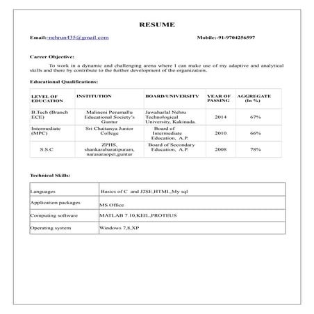durgesh exp resume | DOCX