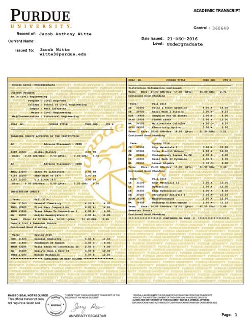 official_transcript | PDF