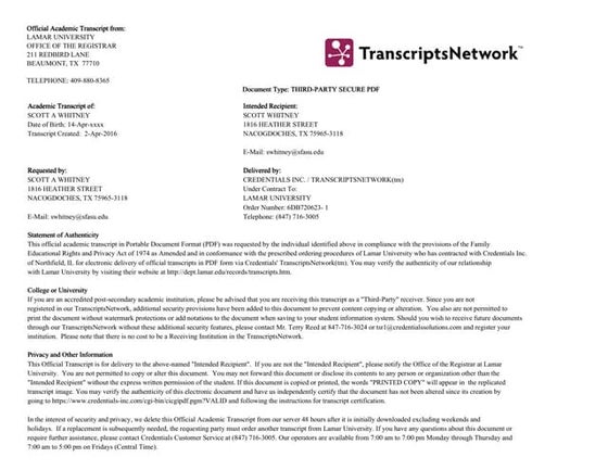 PCC Transcript - Wendy Denney | PDF