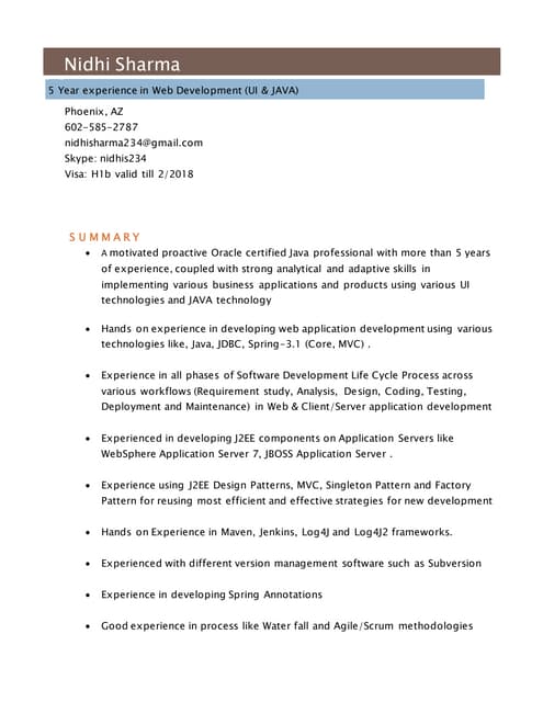 Disha Sharma_CV | PDF