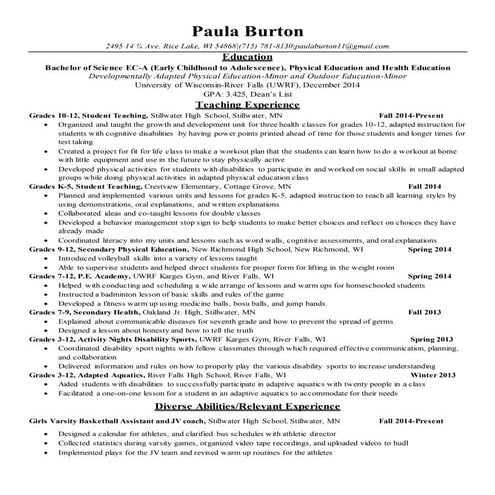 Current RESUME | DOCX