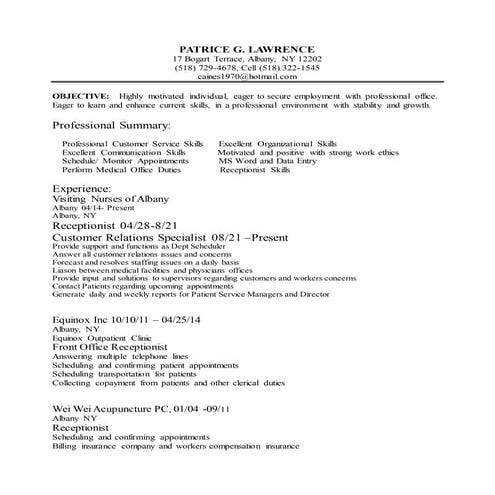 pat updated resume 2016 | DOCX