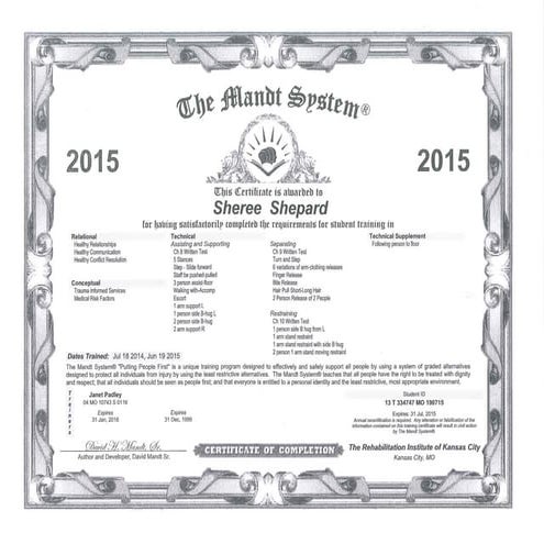 MANDT SYSTEM CERTIFICATION | PDF