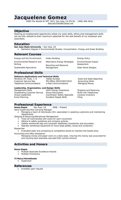 Current resume | PDF