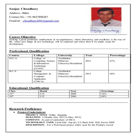 Rakesh resume | DOCX