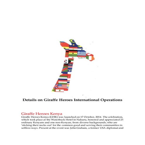 Giraffe Heroes Inernational Operations | DOCX