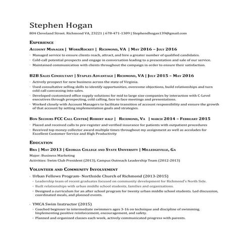 Richard W Miller Resume final | DOCX