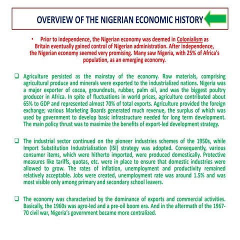 Nigerian Economy | PPTX