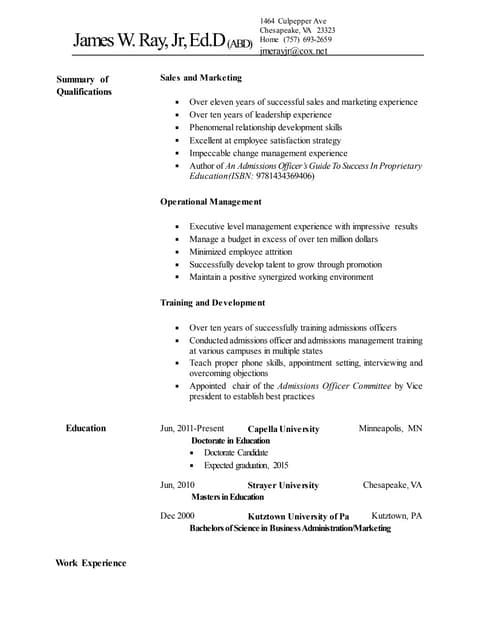 CONSTANCE E. JONES Professional Resume | DOCX | Professional School ...