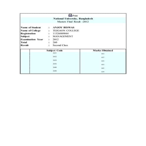 Master's Final Result | DOCX