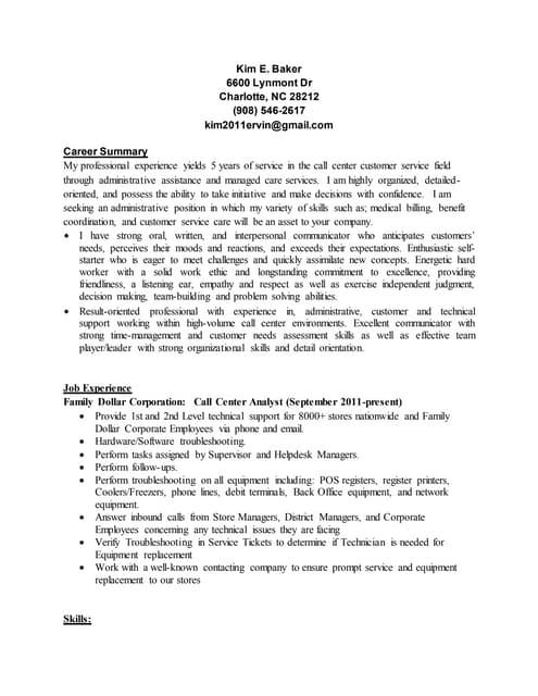 Amber Eve Lint Resume | PDF