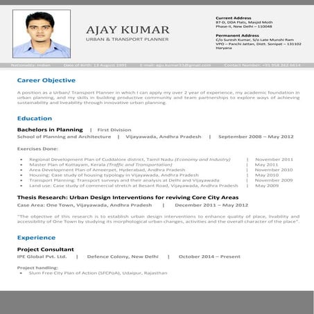 New CV_Ajay Kumar | PDF