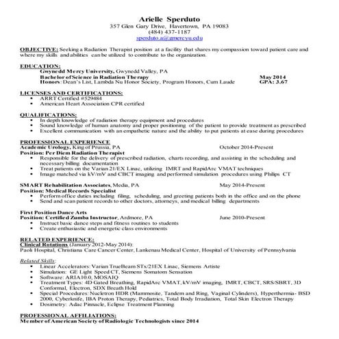 Arielle Resume | DOCX