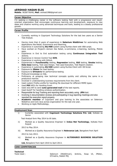 Resume debasish | DOCX