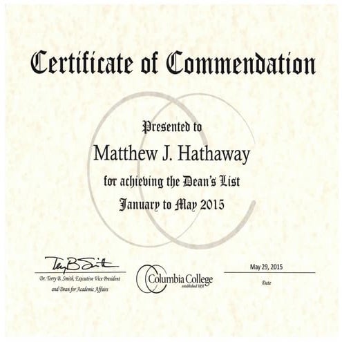 Alpha Sigma Lambda certificate | PDF