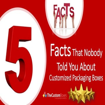 5 Facts That Nobody Told You About Customized Packaging Boxes.pptx