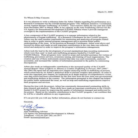 Kelly Cronen Ref | PDF