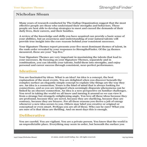 strengths | PDF | Free Download