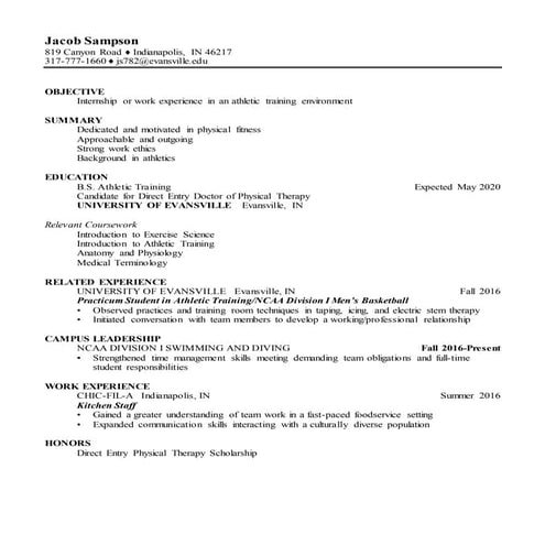 Resume - Vanessa Aileen Soendjaja | DOCX