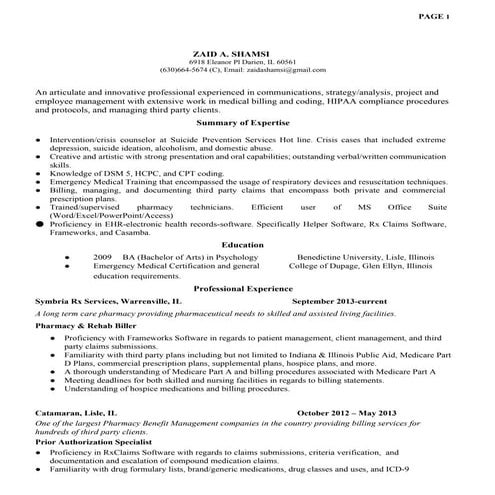 Dawn T Resume | DOCX