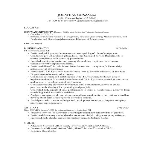 Andrew Puetz 2020 Resume | PDF