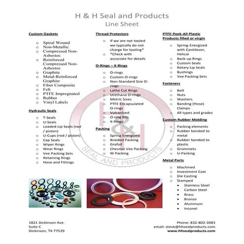 H & H Line Sheet (2) | PDF