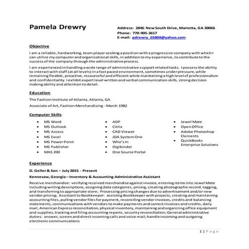 Updated resume 2105 RMG | DOCX