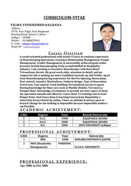 Vikram saini resume[1] | PDF