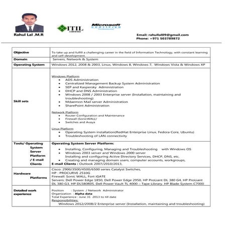 Rakesh New Resume | DOC