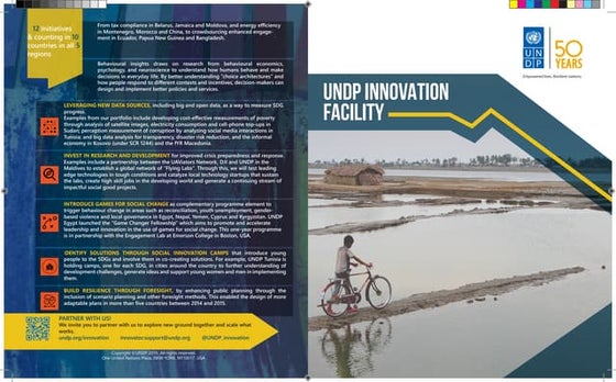 UNDP Innovation Facility Brochure | PPT