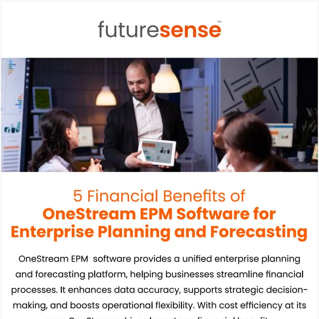 5 Financial Benefits of OneStream EPM Software for Enterprise Planning and Forecasting (1).pdf ...