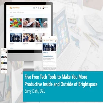 5 Free Tech Tools to Make you More Productive | PPT