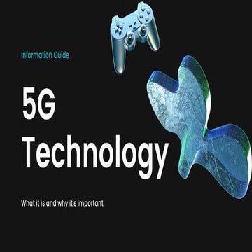 5G or fifth-generation wireless technology.pptx