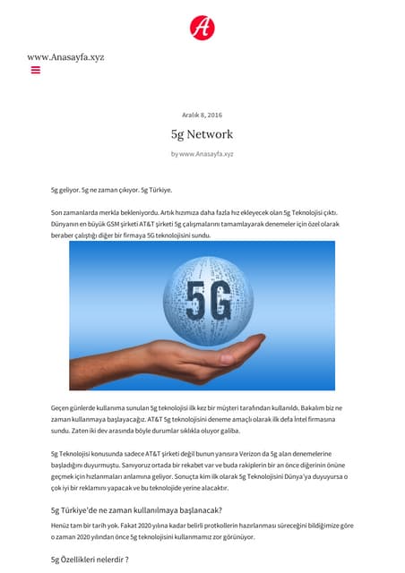 5g network | PDF