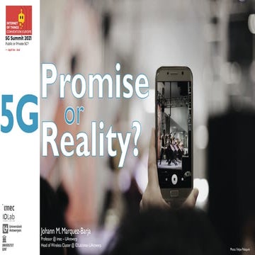 5G - promise or reality? | PDF | Internet of Things | Internet
