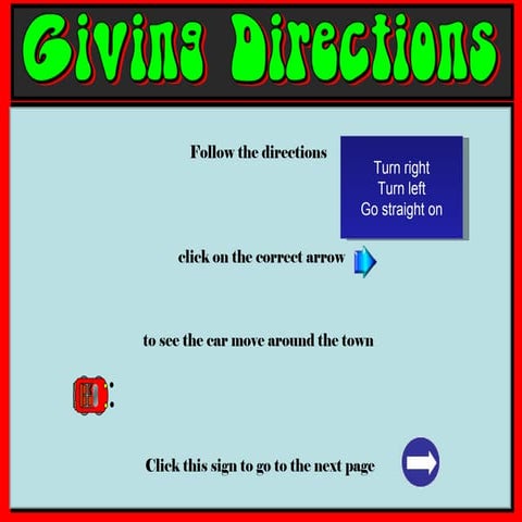 5º giving directions | PPT